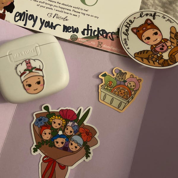 Baby Angel Album Cover Stickers, Album Cover Art Stickers, Waterproof ...