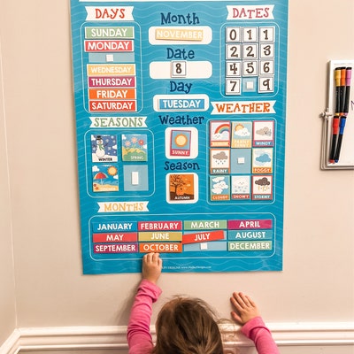 All About Today Printable Circle Time Learning Center Template Focus ...