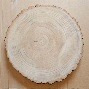 Wooden Log Slice Rustic Cakestand Centrepiece Charger Plate - Etsy