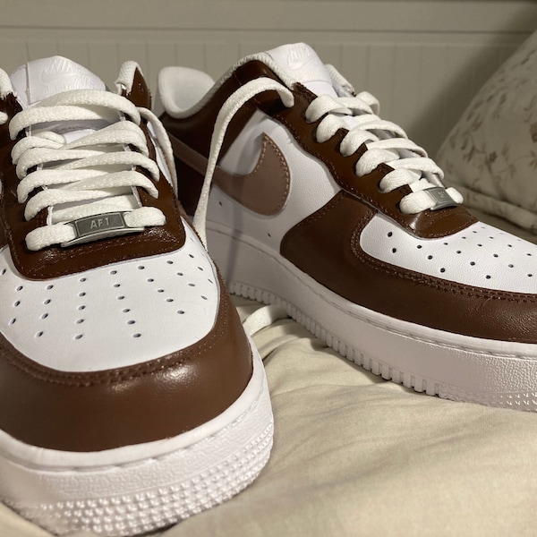 Custom Cheetah Air Force Ones|custom Handpainted Af1|gifts for Her ...