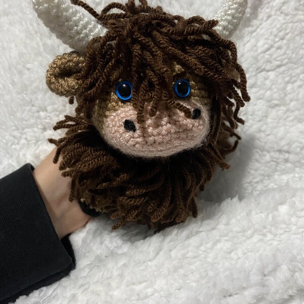 Highland Cow Crochet Pattern, Amigurumi Crochet Pattern, Highland Cow ...