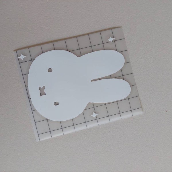 Bunny Sparkle Miffy Inspired Vinyl Decal • 10cm • Cute, Kawaii, Bumper ...
