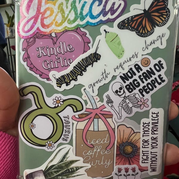 Zodiac Cakes Sticker for Phone Stickers Stickers for Girl Bow Journal ...