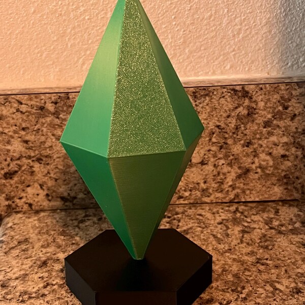 The Sims Plumbob, 3D Printed Game Prop - Etsy
