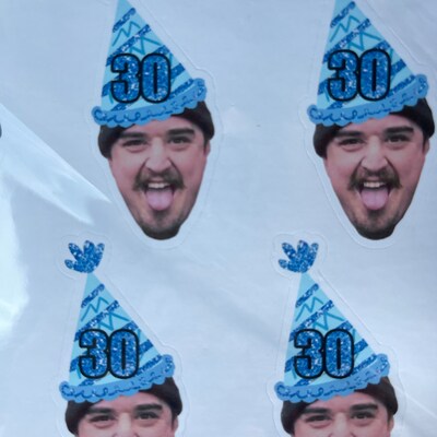 Personalized Stickers Face Sticker Custom Logo Stickers - Etsy