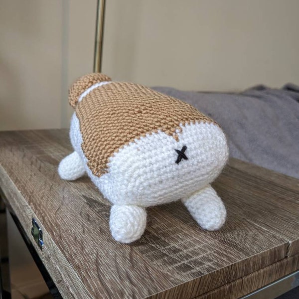 Corgi Sploot Plushie Pattern - Etsy