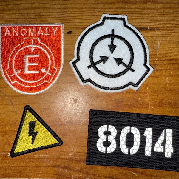 SCP- Anomaly Classification Patch - Etsy