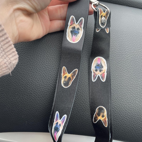 Custom Photo Lanyard, Breakaway Lanyard, Personalized Neck Lanyard ...