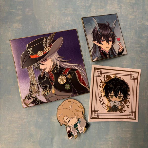 Chibi Aventurine HSR Honkai Star Rail Enamel Pin - Etsy