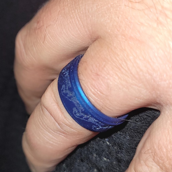 Custom Engraved Silicone Ring for Men Women, Personalized Silicone ...