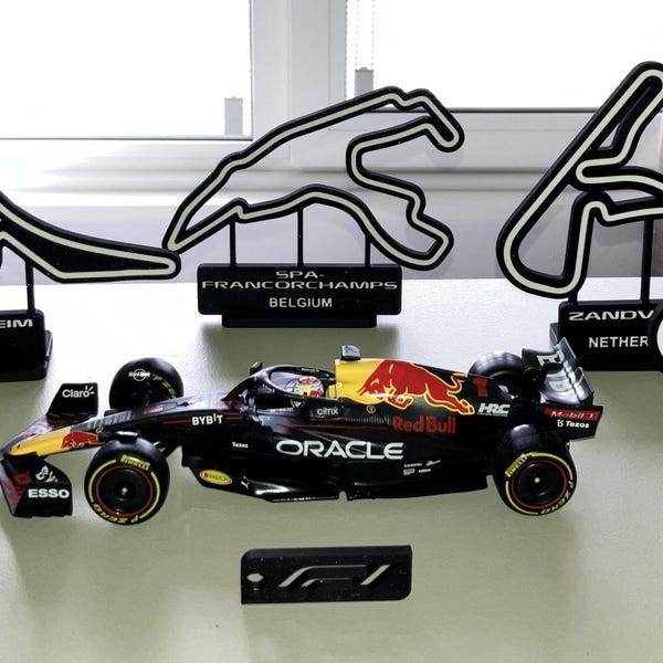 F1 Circuit Collection 2024 3D Printed Tracks | Grand Prix Circuit | F1 ...