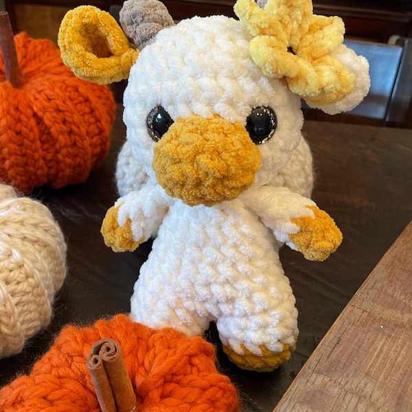 Baby Cow Crochet Pattern - Etsy