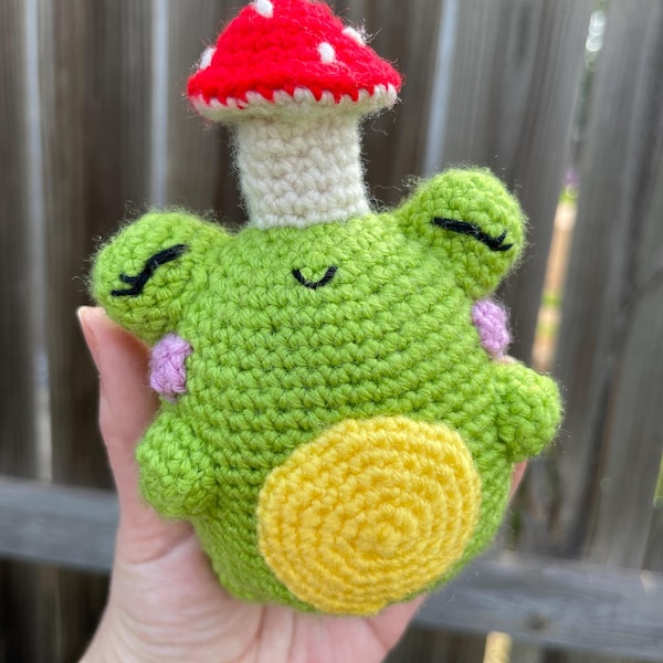 Combo 3in1 Kawaii Mushroom Frog Crochet Pattern Flower Amigurumi Fly ...