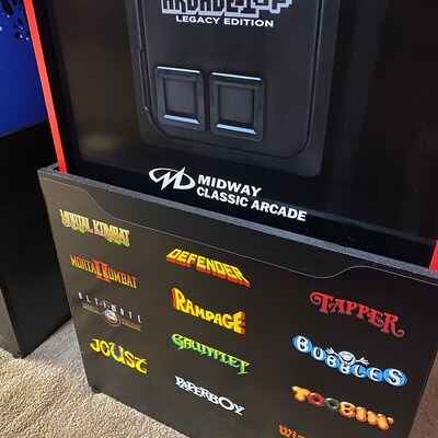 Arcade 1up Legacy Cabinet Riser Graphic Decal Sticker - Etsy