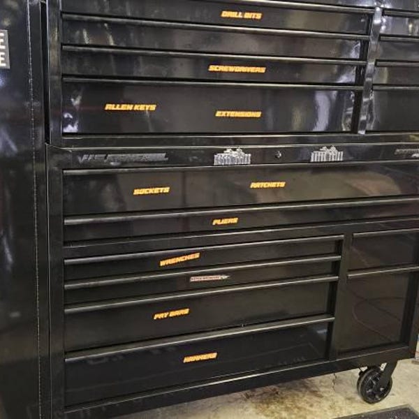 CRAFTSMAN TOOLS Toolbox Emblem Badge Fridge or Toolbox Magnet Badge ...