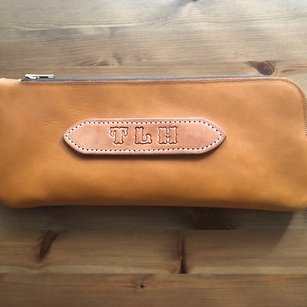 Leather Bank Bag ~ Bank Bag Leather ~ Personalized Leather Bank Bag ...