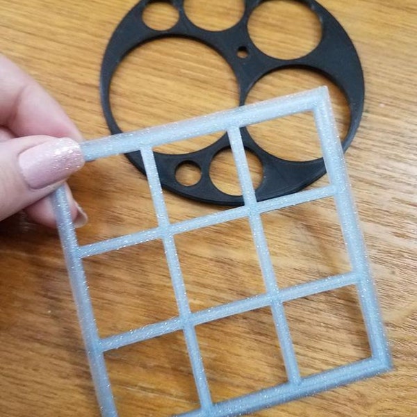 Square Color Mixing Chart Tracing / Drawing Template - PLA Bioplastic ...