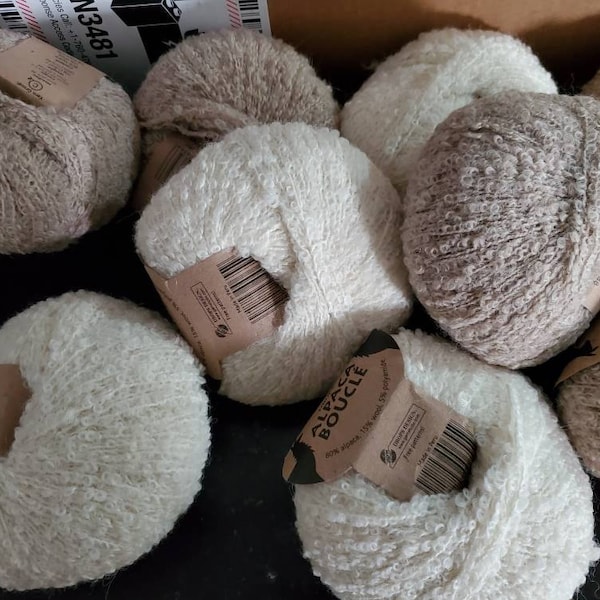 DROPS Yarn Alpaca Boucle Yarn Drops Alpaca Loop Yarn Soft Alpaca Yarn ...