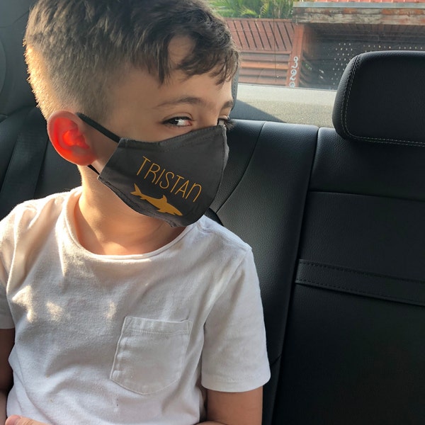 Personalized Kids Face Mask - Etsy