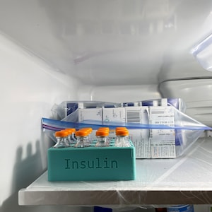 Lantus / Admelog 10ml 3 Piece 3D Printed Insulin Vial Vessel - Etsy