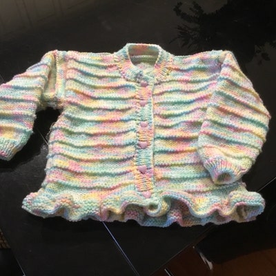 Womens Paisley Pattern & Leaf Aran Style Long Sweater Knitting Pattern ...