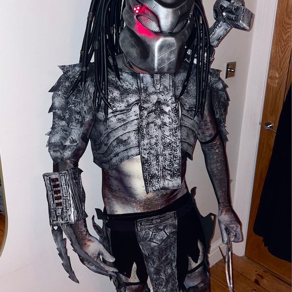 Jungle Hunter Predator Bio Mask Cosplay Classic Film Replica Battle ...