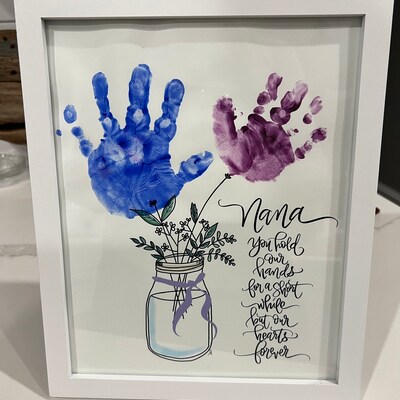 Let Your Light Shine Fingerprint Craft 100% Hand Lettered & Illustrated ...