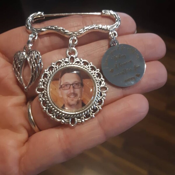 Groom Boutonniere Lapel Pin for Groomsmen Gift for GROOM, Memorial Pin ...