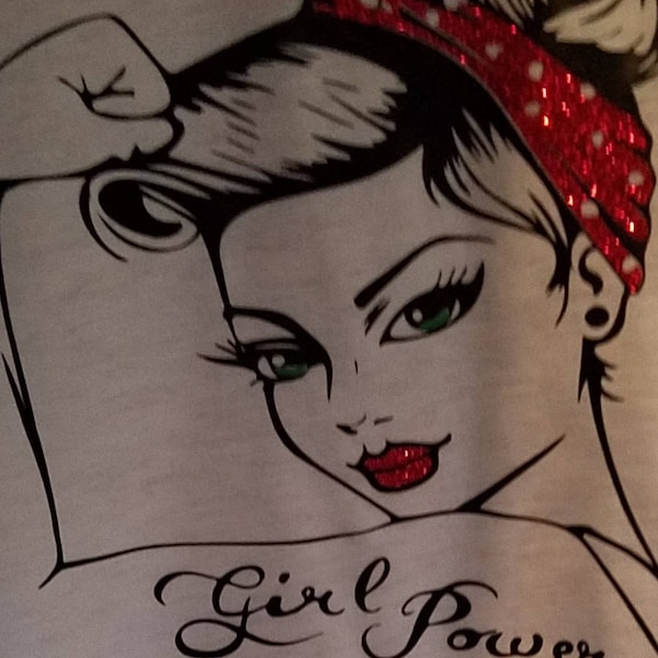 Official Girl Power SVG - Eps - Ai - Dxf - Cut File - Silhouette ...
