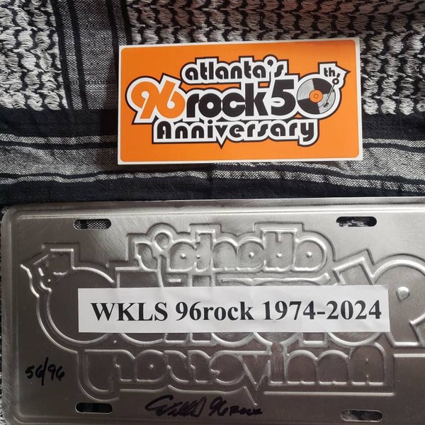 96rock License Plate (beautiful Reproduction) - Etsy