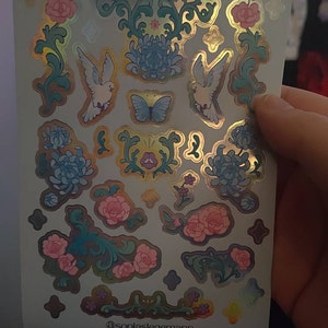 Cottage Core Sticker Sheet - Etsy