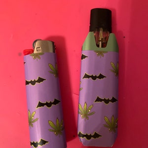 2 Pack Cute Pink Stoner Lighter Wraps Wrap Only Bic - Etsy