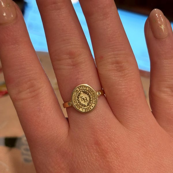 Custom Signet Ring Wax Seal, Wax Seal Ring, Custom Wax Seal Ring ...