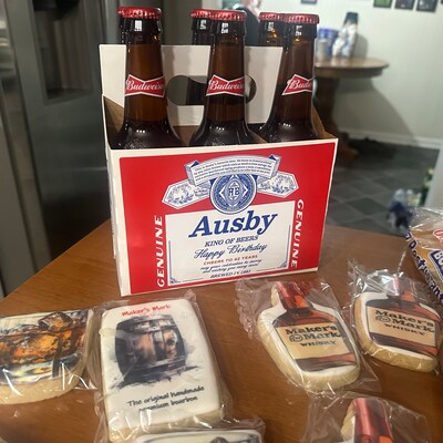 Personalized Custom Beer Labels Happy Birthday Beer Labels - Etsy