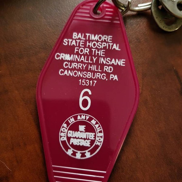 Baltimore State Hospital for the Criminally Insane Key Fob - Etsy