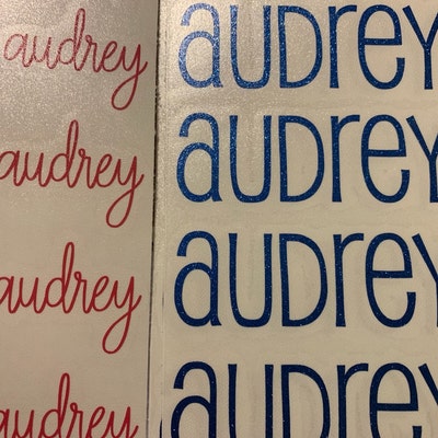 Name Decals School Supplies Labels Personalized Name Decals Name ...