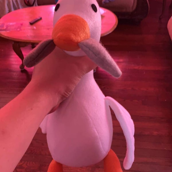 Goose Plush From the Untitled Goose Game, Unofficial, Video Game, Goose ...