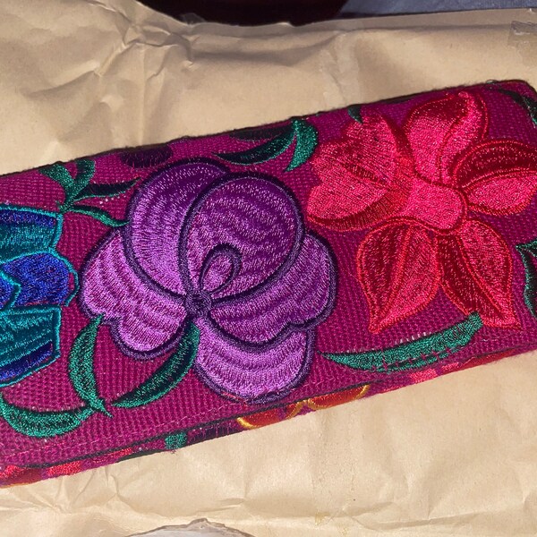 Mexican Embroidered Belt, Traditional Sash, Adjustable Artisan Waist ...