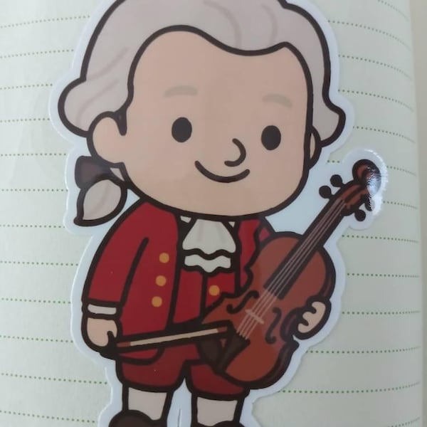Clarinet Cat Sticker | Clarinet Kitty Orchestra Vinyl Sticker | Water ...