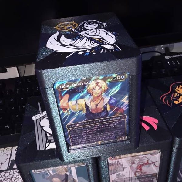 Sliver / Eldrazi Themed Commander Deckbox With Toploader for MTG (magic ...