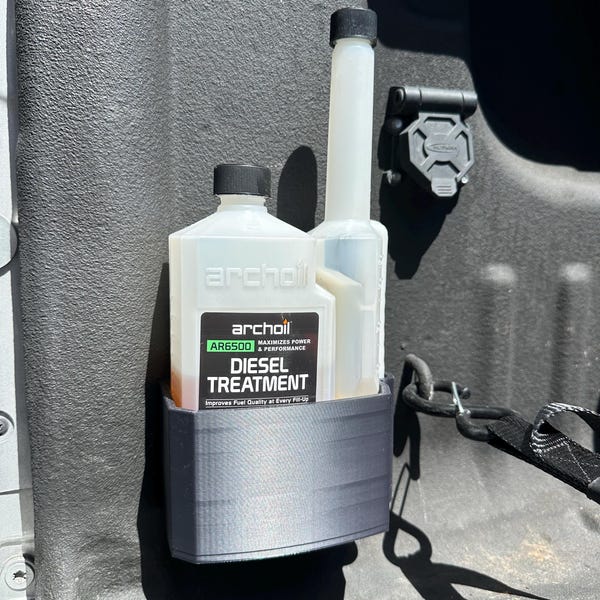 Magnetic Archoil Diesel Additive Holder 40oz - UV Resistant ASA ...