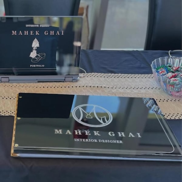 11x17 Landscape Matte Black Portfolio Case 11x17 Portfolio Landscape ...