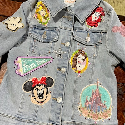 Main Street USA Inspired Denim Jacket - Etsy