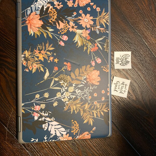 Natural Wild Flowers Laptop Skin, MacBook Skin, Computer Decal Sticker ...