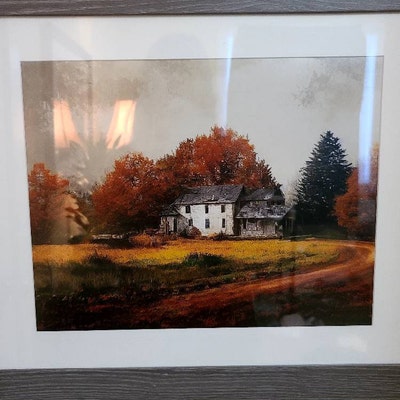 Autumn Landscape Print Fall Foliage Wall Art Rustic PRINTABLE Wall Art ...