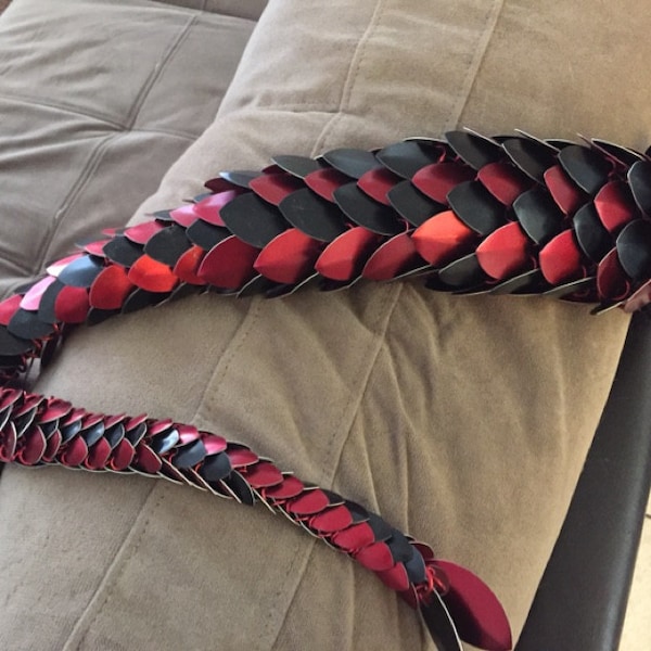 Large Scaled Dragon Tail, Costume Tail, Dragon Costume, Colorfull ...