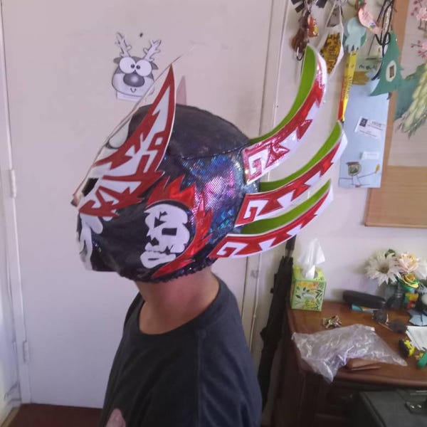 Hand Made MISTESIS Mask Wrestling Mask Luchador Costume Wrestler Lucha ...