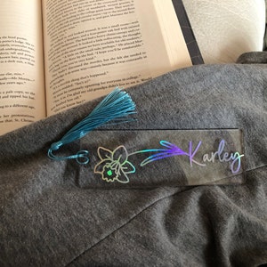 Personalized Bookmark Custom Name Bookmark Book Lover Gift - Etsy