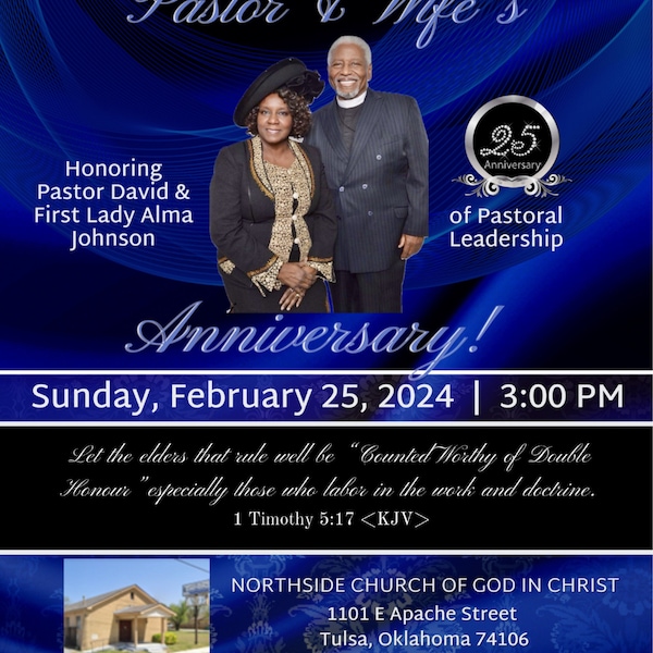 CANVA Church Usher Anniversary Day Program | 11x8.5 US Letter Bulletin | Canva Template Design ...