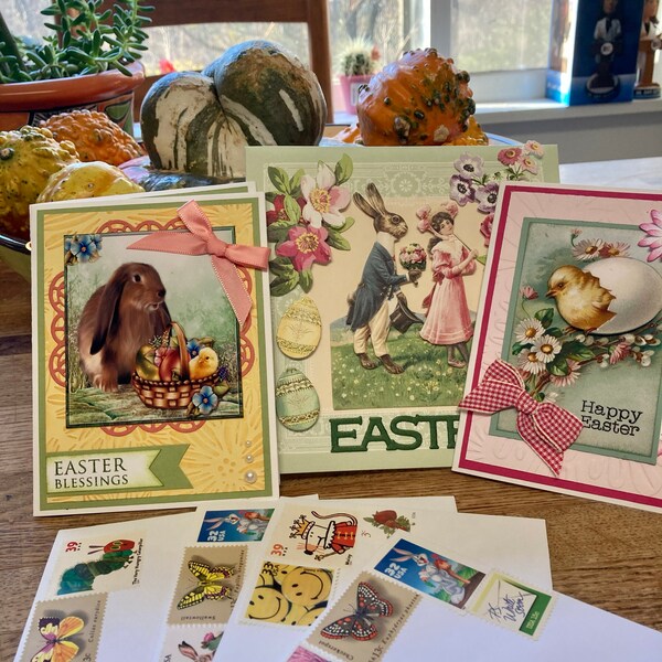 DIY Card Kit, Easter Card Kit, Easter Blessings, Happy Easter Cards ...